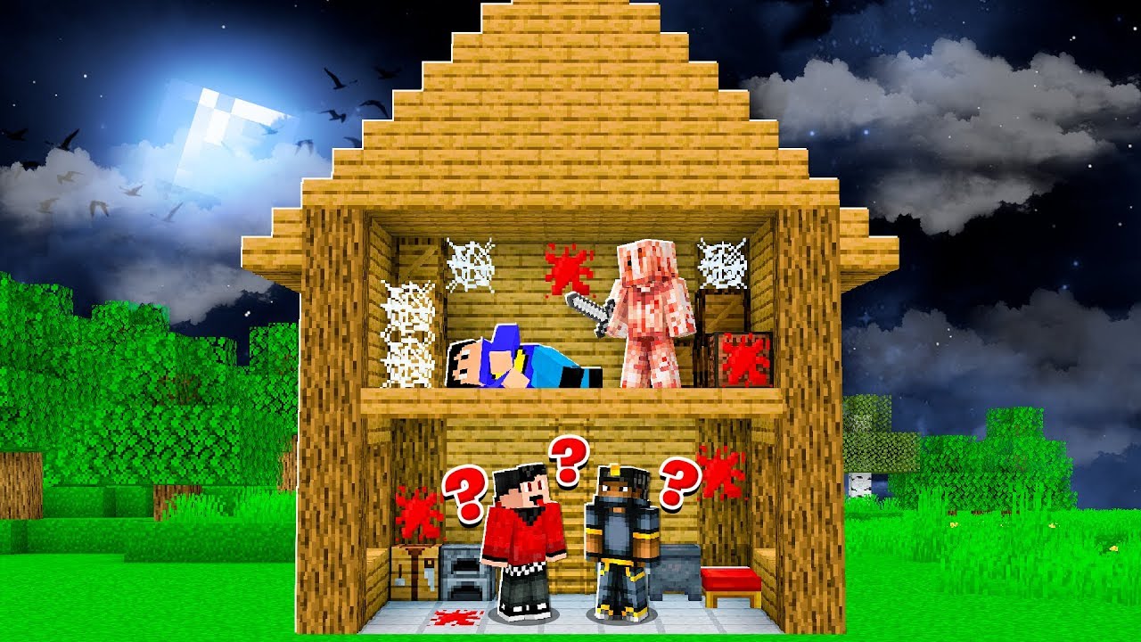 We Moved Into a MANSION.. What's HIDING Will SHOCK You! (Minecraft ...