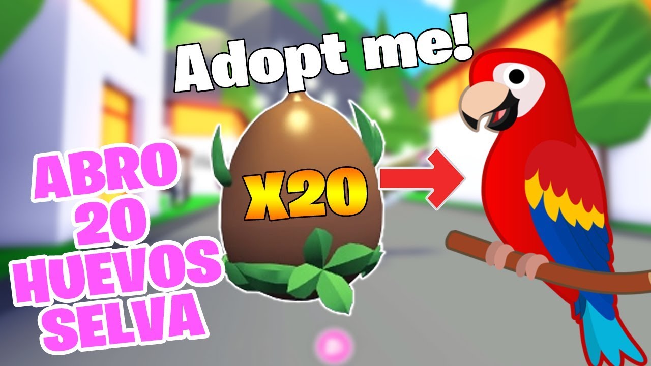 Abro 20 HUEVOS de la SELVA 😱 para conseguir la MASCOTA LEGENDARIA LORO ...