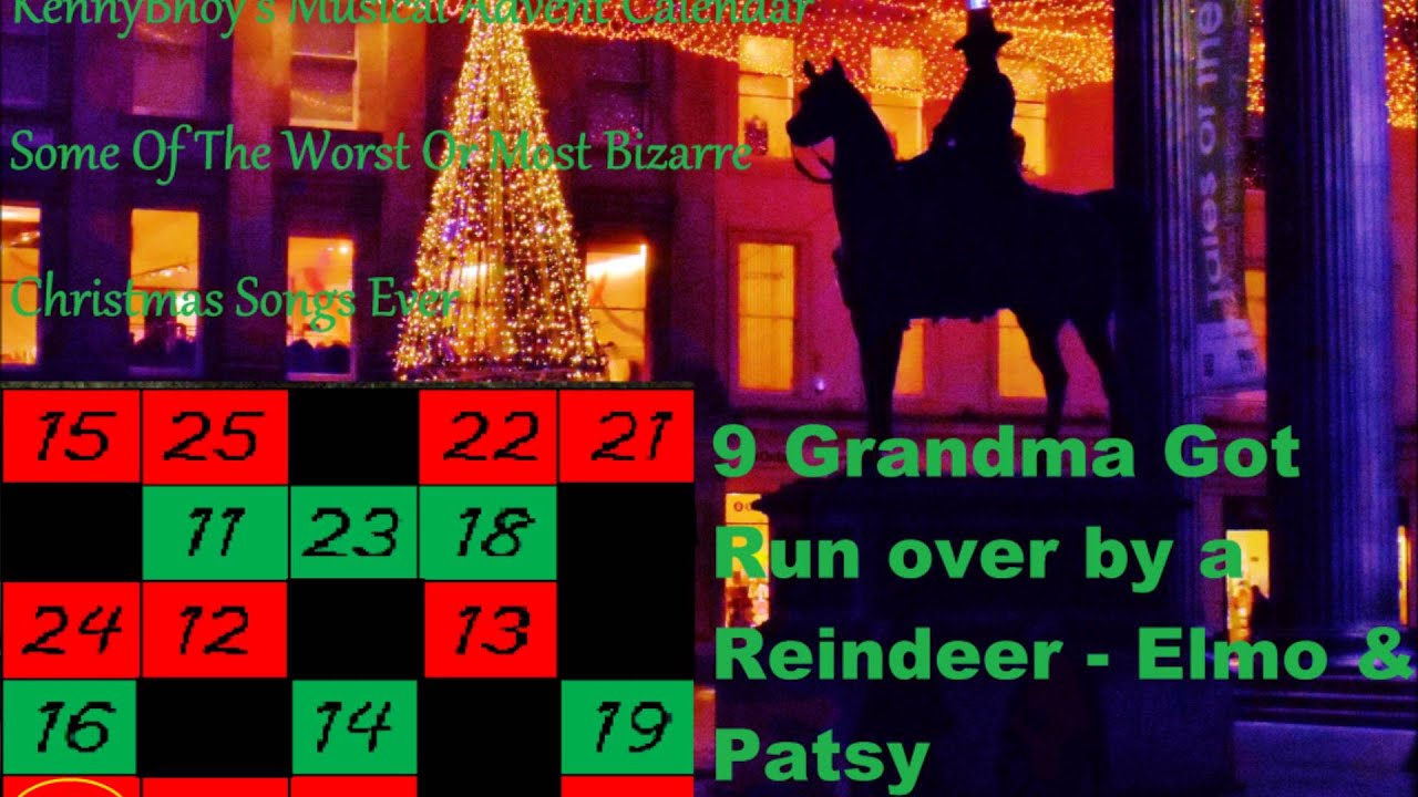 9 Grandma Got Run over by a Reindeer - Elmo & Patsy - YouTube