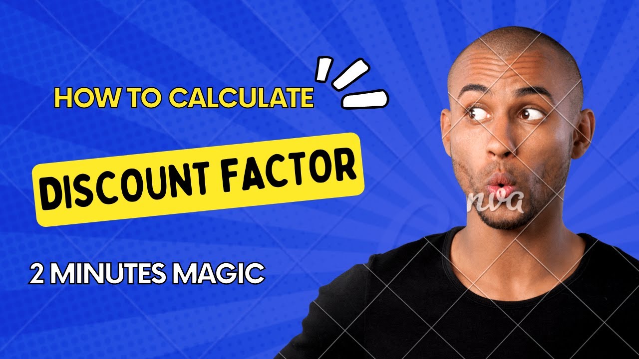 How To Calculate Discount Factor YouTube