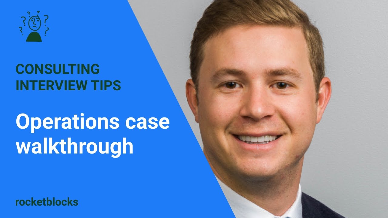 Consulting case interview review: operations case - YouTube