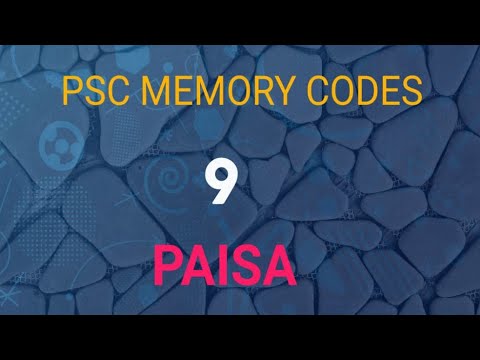 PSC MEMORY CODE NO.9 for LDC 2024. Good luck 👍may god bless u😇🙏 #ldc2024 - YouTube