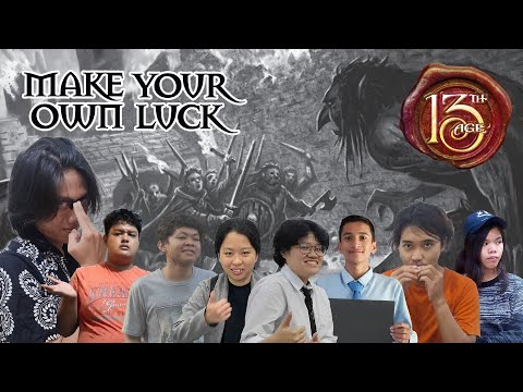 First Time TRPG - Learning by Doing | Make Your Own Luck - 13th Age TRPG (Indonesia) - YouTube