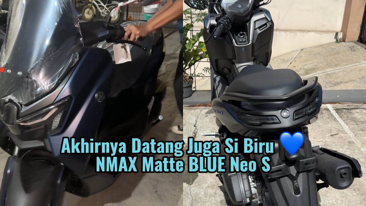 Yamaha NMAX NEO S BLUE MATTE WARNA TERBARU - YouTube