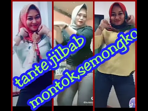 tiktok viral tante jilbab montok semongko 2020 || Dj DUA CINCIN SLOW