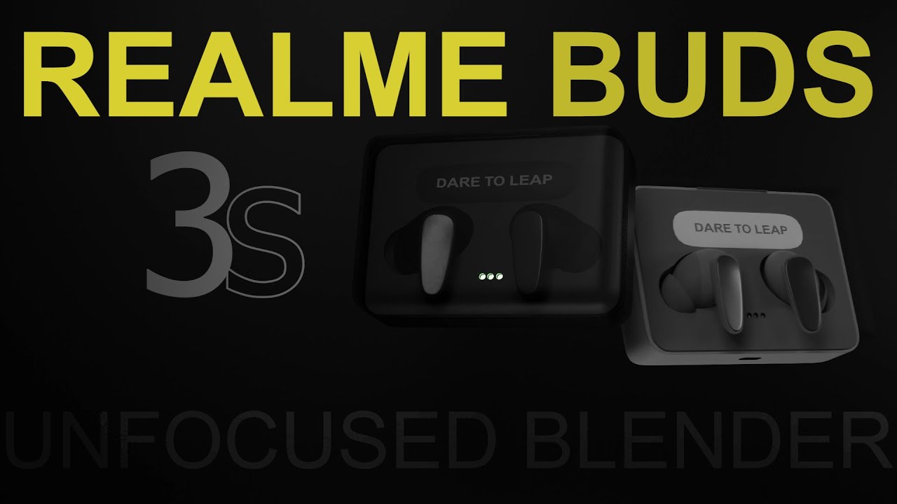 Realme Buds | Product Animation |Made in Blender - YouTube