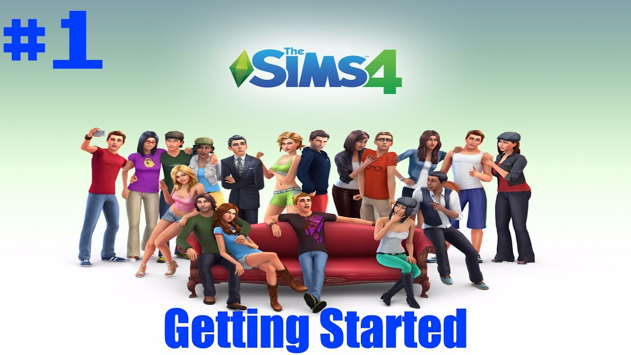 The Sims 4 Episode 1 Getting Started - YouTube