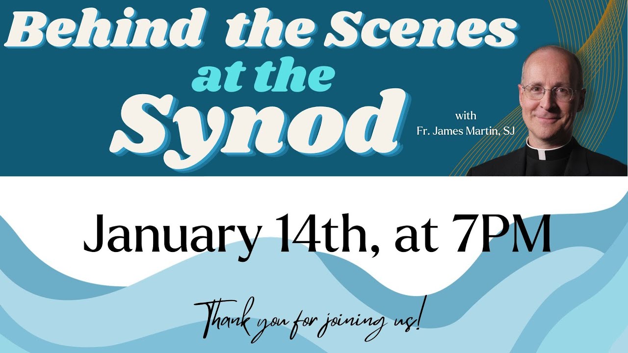 Behind the Scenes at the Synod with Fr. James Martin, SJ - YouTube