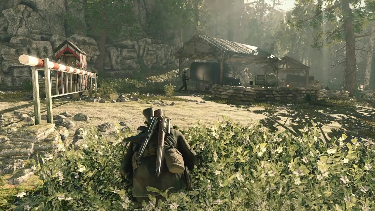 sniper elite 4 mission 3 - authentic/No damage/No save/No alarm/All ...