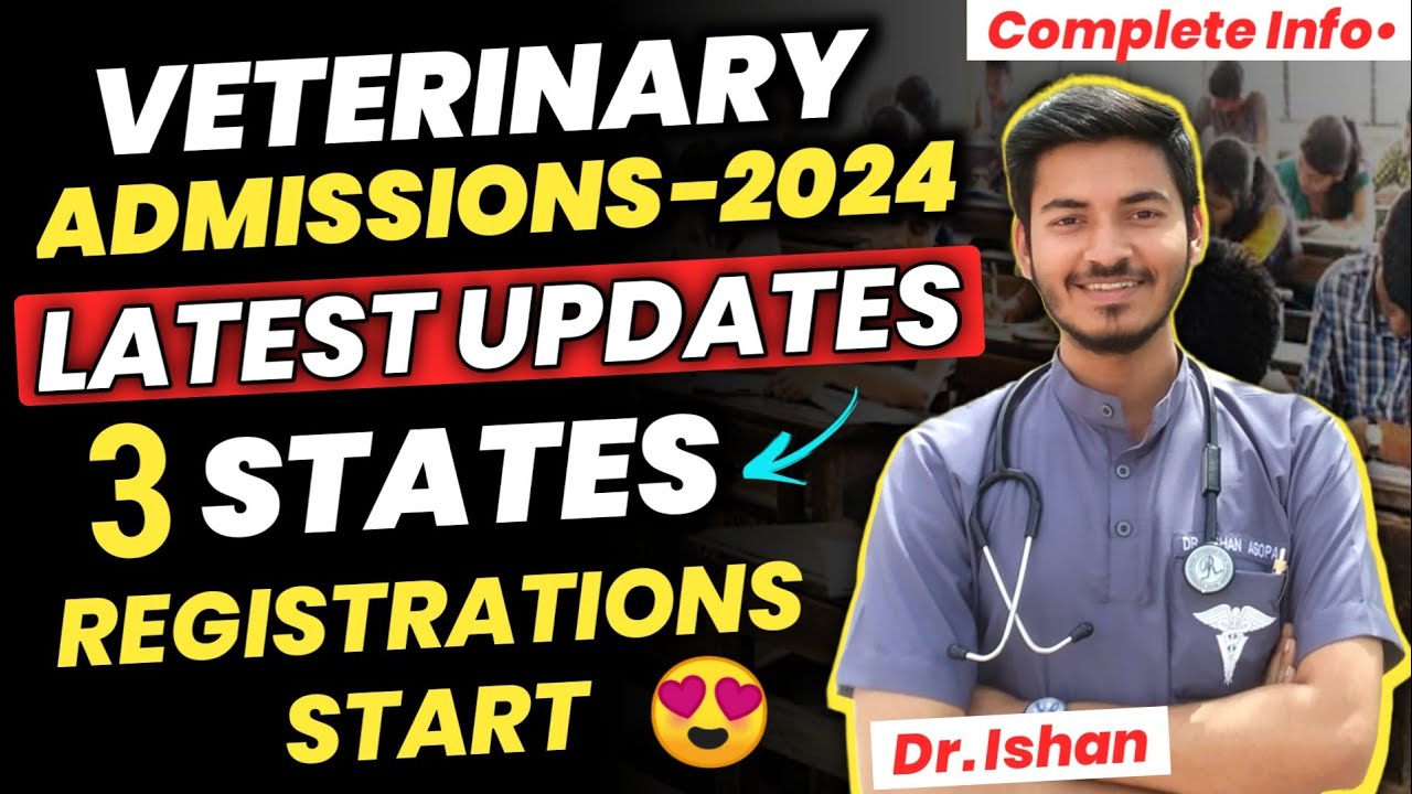 Veterinary (BVSc & AH) Admissions 2024 | Veterinary Application Form ...