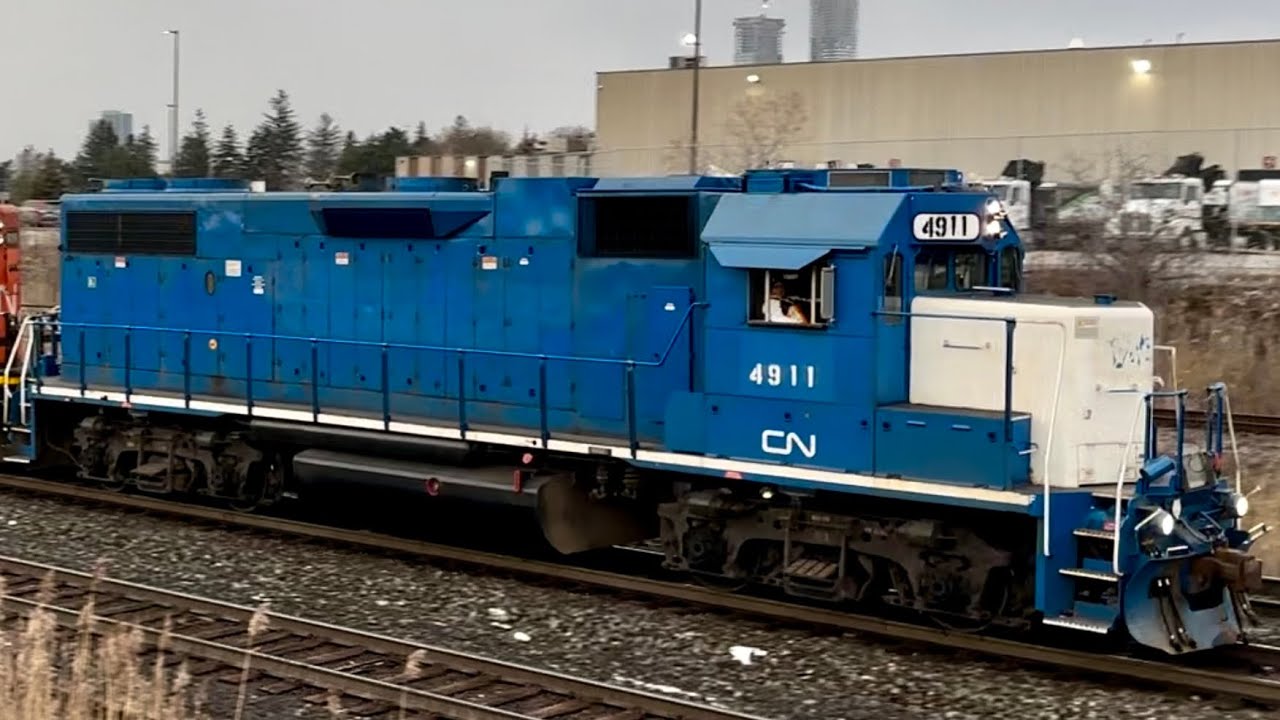 CN Halton Sub Local / Light Power - 1/3/24 - YouTube