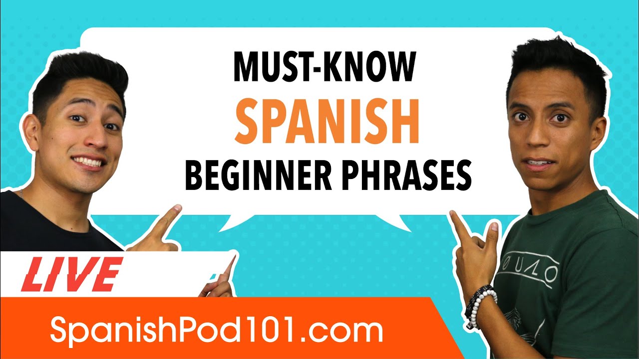 Must-Know Beginner Phrases: "How do you say that?" in Spanish - YouTube