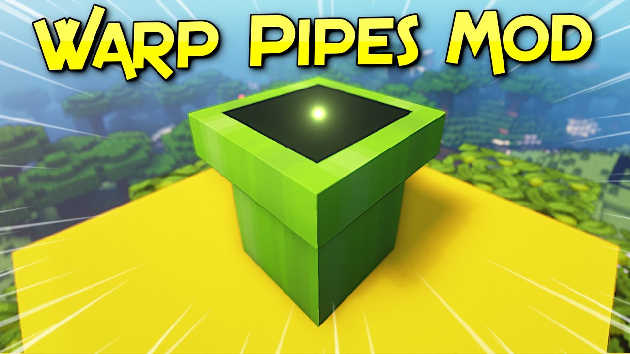 Viaja De Un Lugar Al Otro Con Estilo | Warp Pipes Mod | Fabric ...