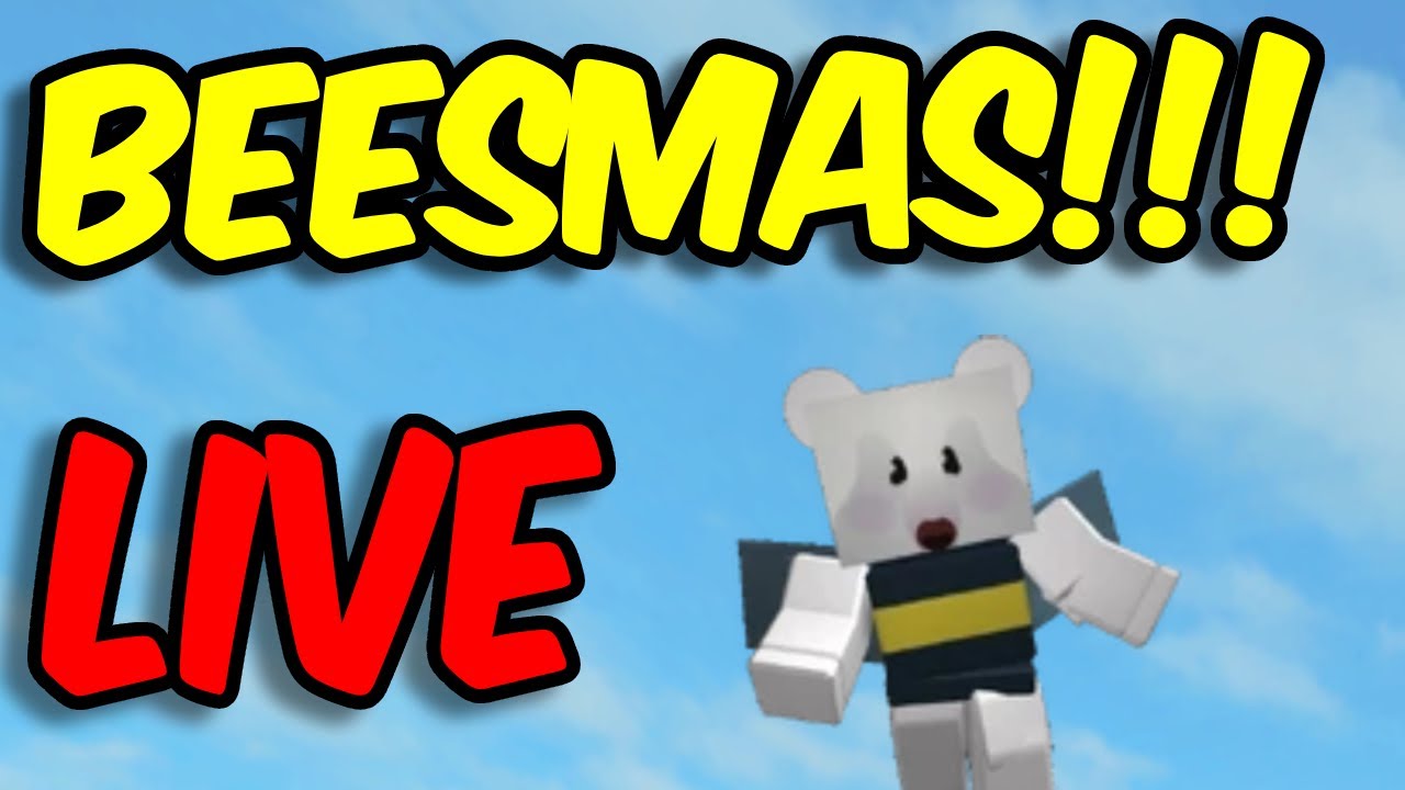 LIVE | BEESMAS IS OUT NOW!!!!! | Roblox Bee swarm simulator - YouTube