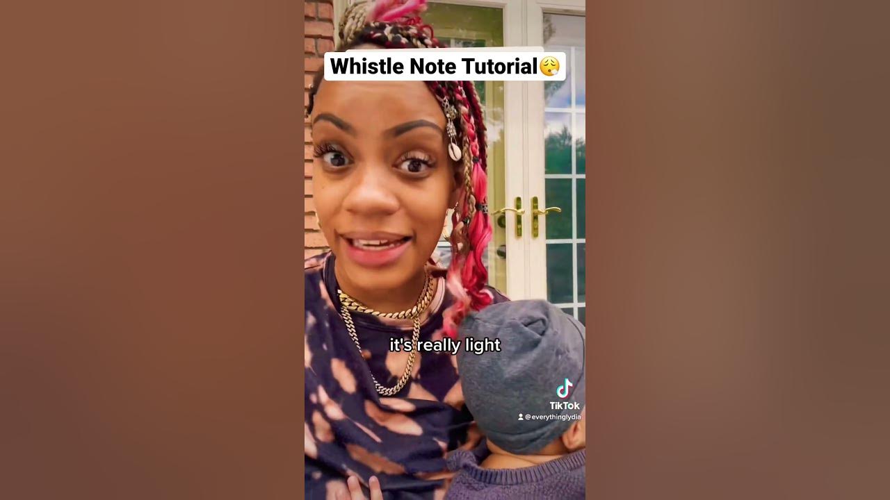 Whistle Note Tutorial 🎤 How To Sing A Whistle Note Vocalcoach