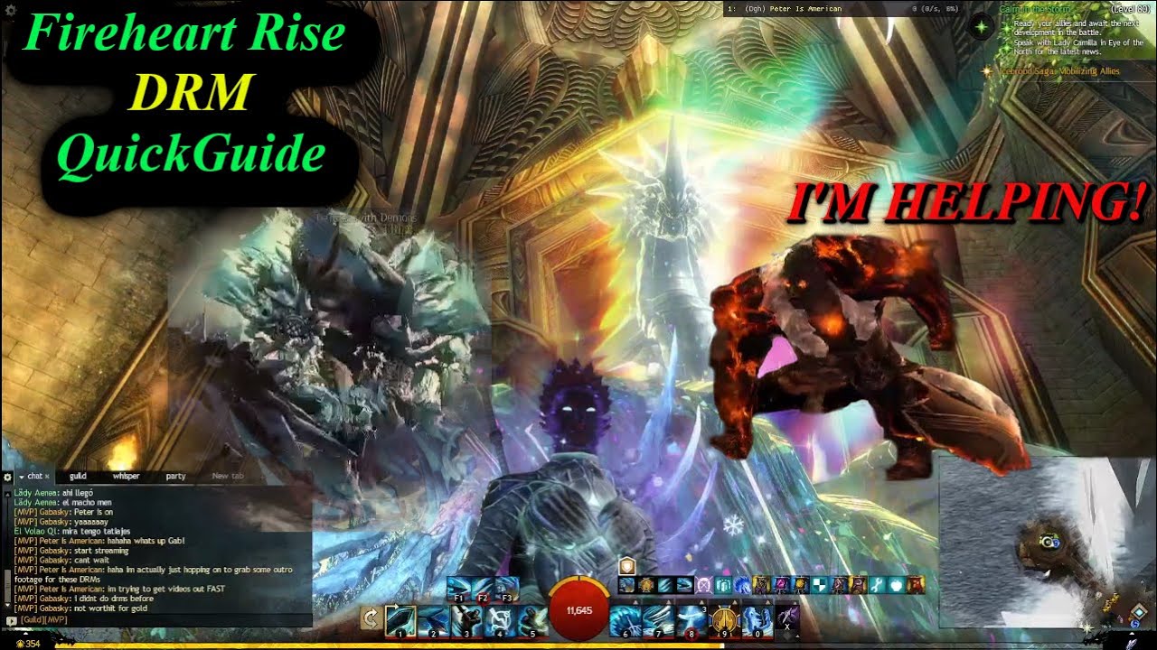 GW2 Fireheart Rise DRM QuickGuide - YouTube