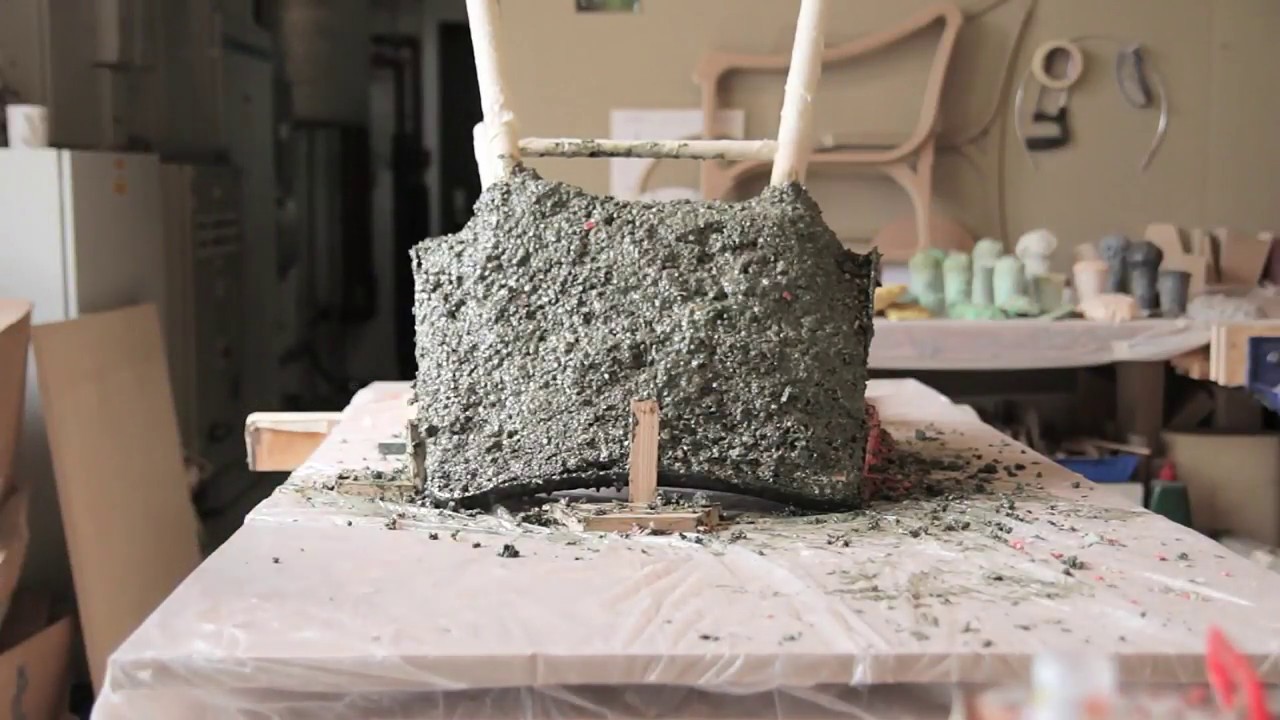 How can made a Cement Chair - YouTube