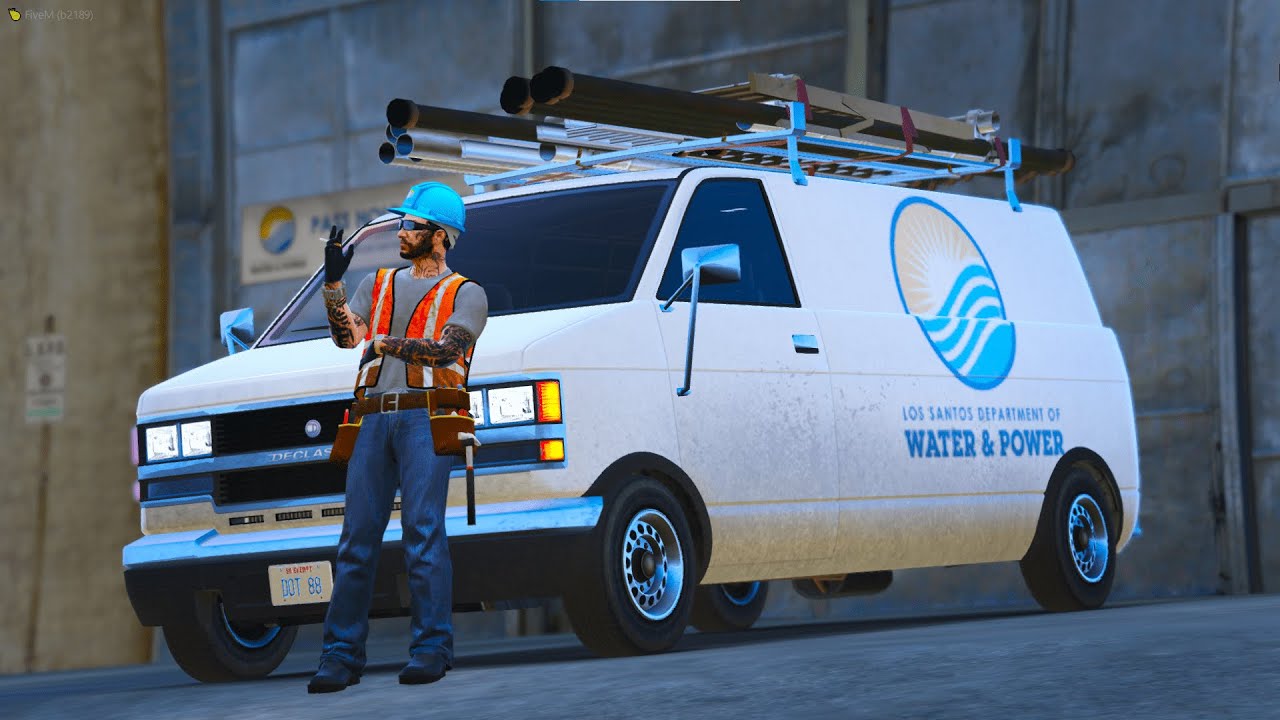 SADOT WATER & POWER | GTA RP | FIVEM | ROCKSTAR EDITOR - YouTube