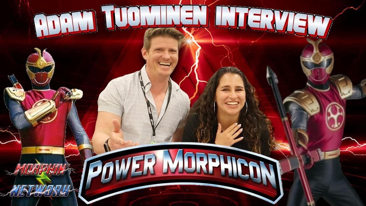 Adam Tuominen (Ninja Storm Crimson Thunder Ranger) Power Morphicon 2024 ...