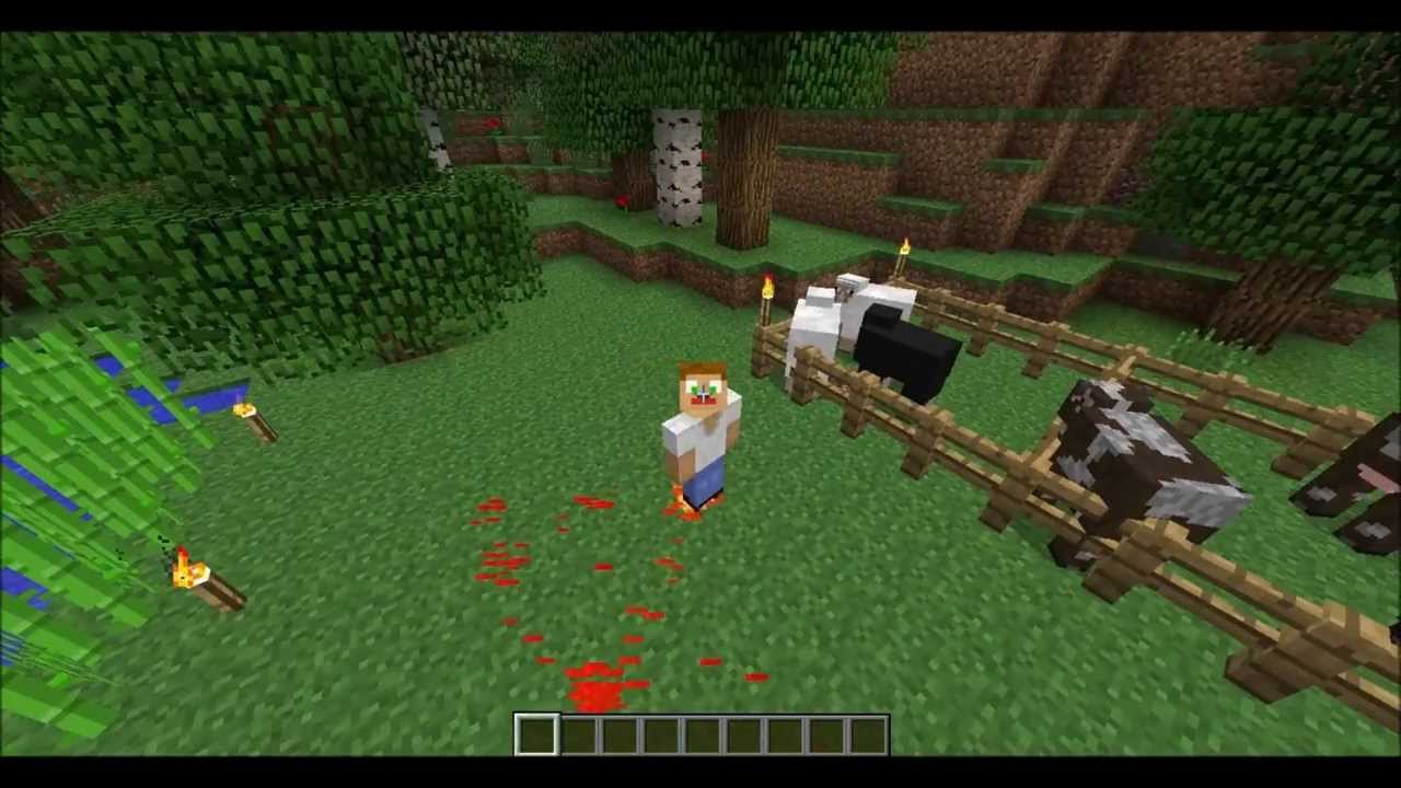 Blood in a Command Block - YouTube