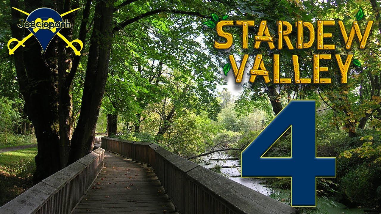 Bridge Building | Stardew Valley #4 - YouTube