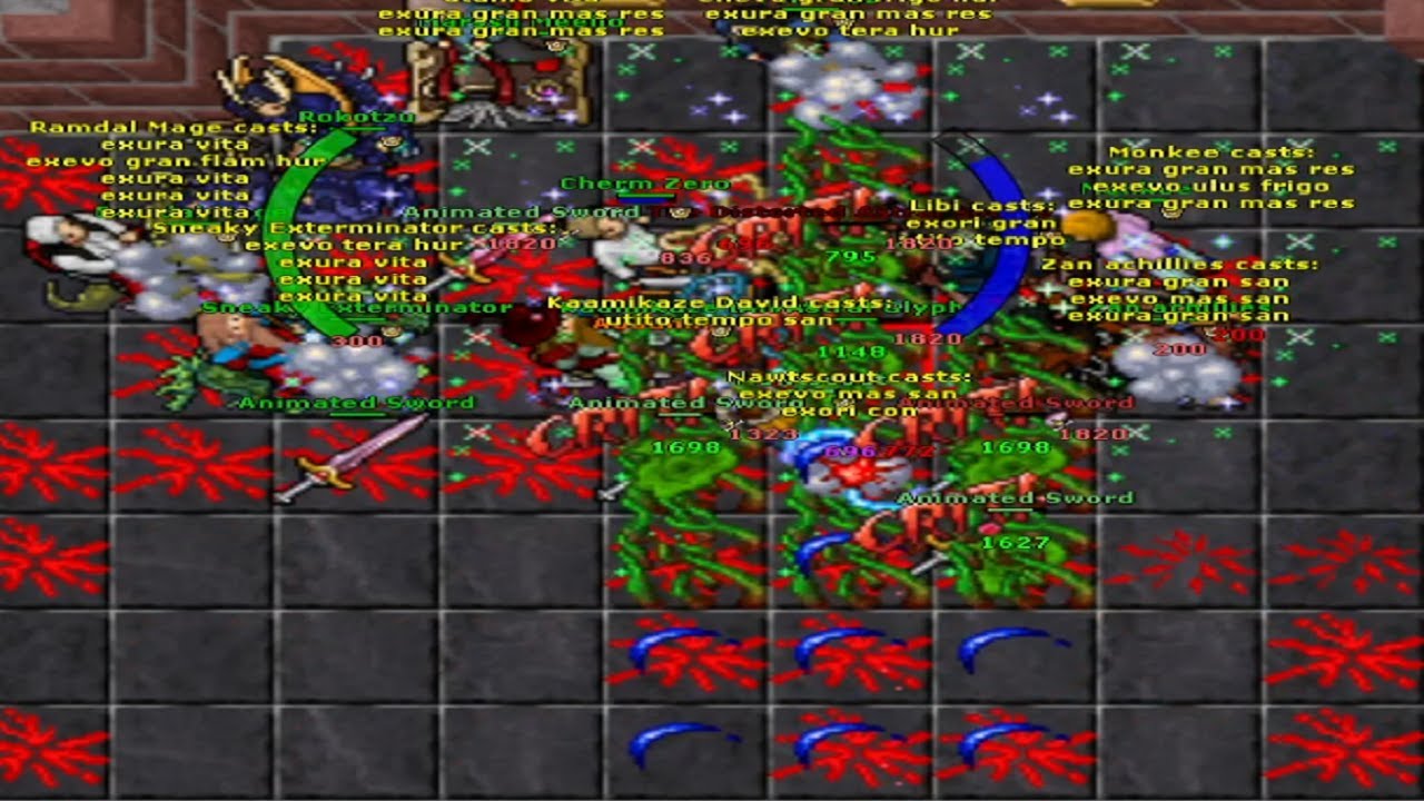 Tibia Boss The Last Lore Keeper - YouTube