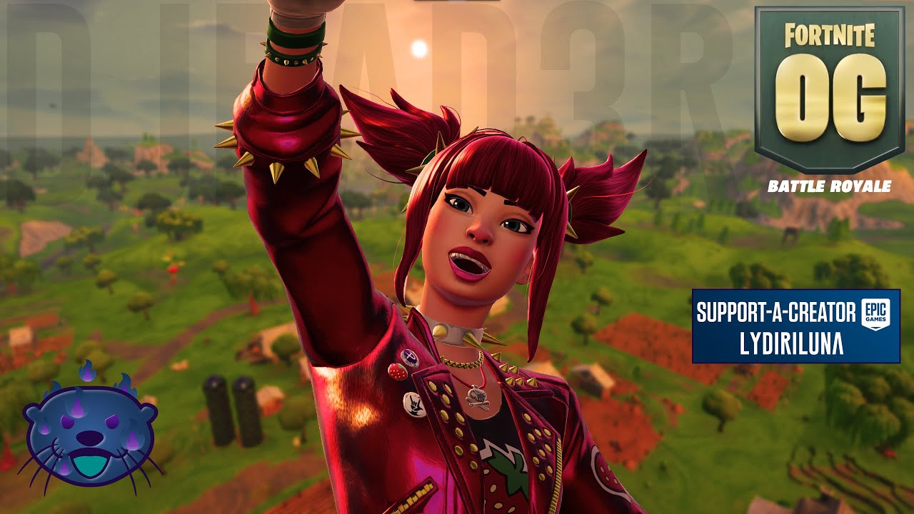 FORTNITE OG - Bubblegum Power Punk Skin Showcase - Full Gameplay - YouTube