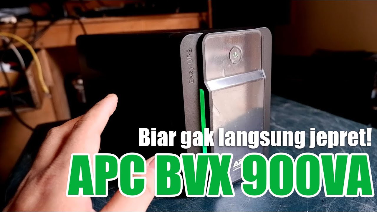 APC BVX900li-MS Unboxing | UPS APC Model terbaru - YouTube