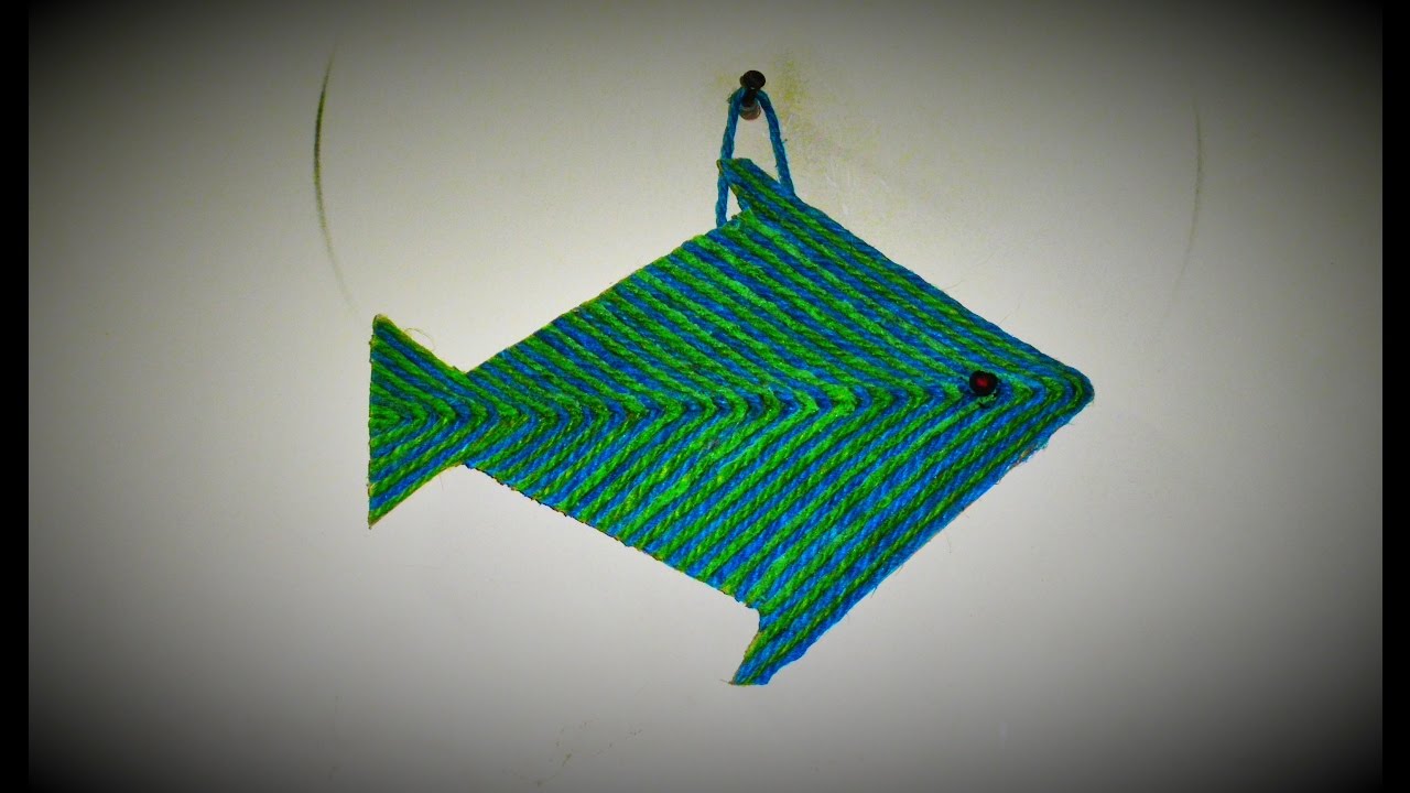 DIY Easy Home Decoration Fish Show piece Made with (Jute rope and Paper ...