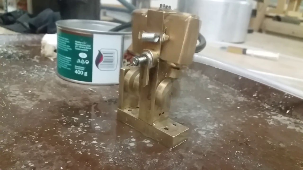 Oscilační parní motor - YouTube