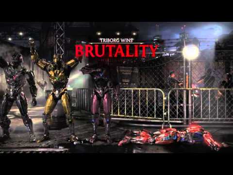 Mortal Kombat X - Triborg Cyrax Brutality Combos - YouTube