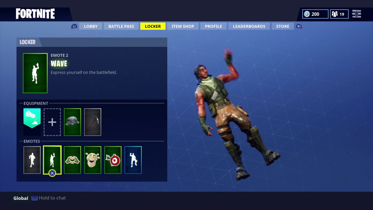 WIERD FORTNITE EMOTE GLITCH - YouTube