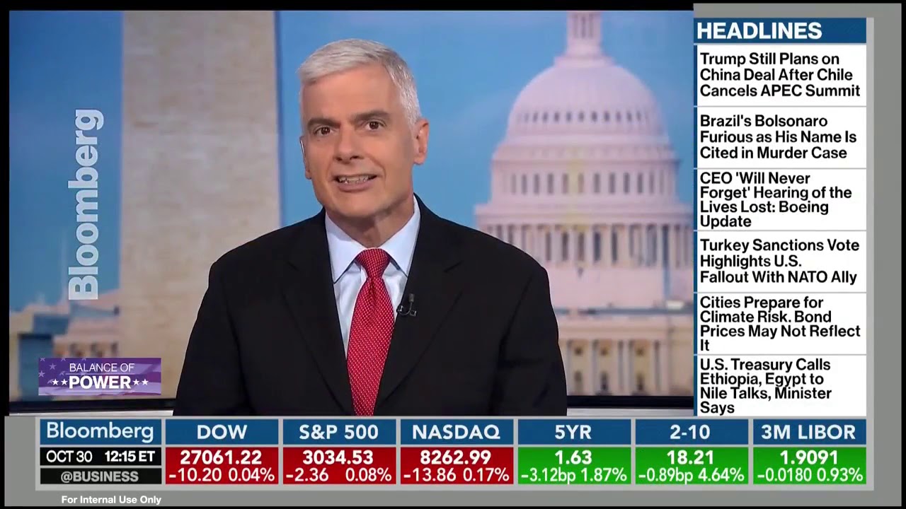 McIntosh on Bloomberg's Balance of Power (10/30/2019) - YouTube