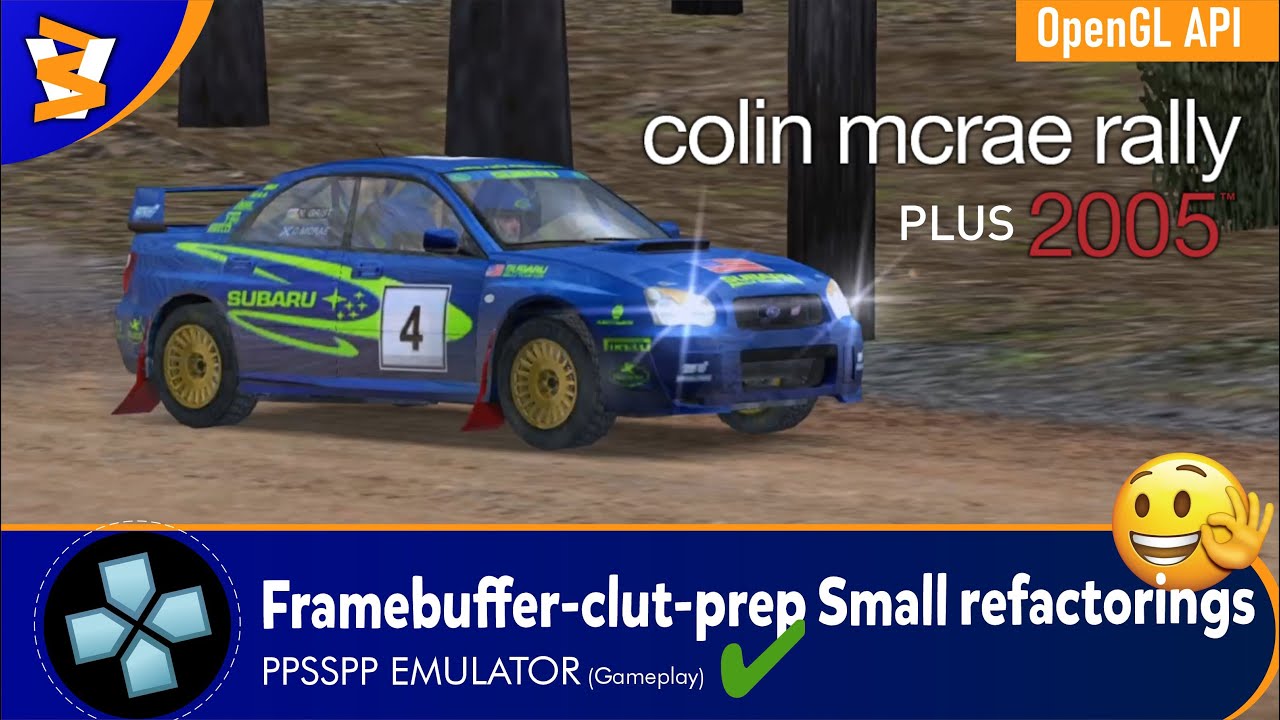 PPSSPP 1.13.2-947- Colin McRae Rally 2005 Plus (OpenGL/ReShade) - YouTube