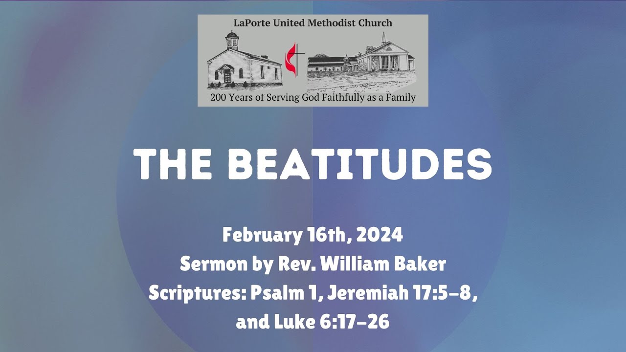 The Beatitudes - Sunday Worship Service 02/16/2025 - YouTube