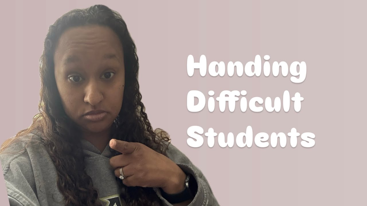 How To Handle Difficult Students as a Substitute Teacher - YouTube