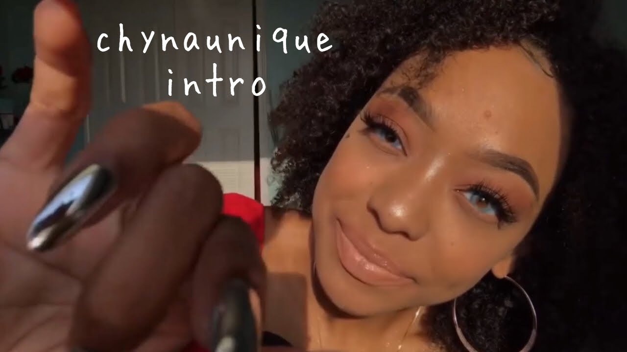 chynaunique asmr intro repeating + tracing - YouTube