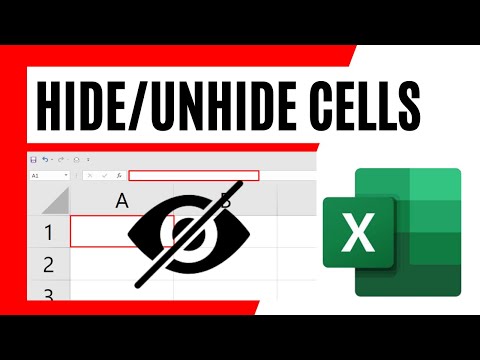 How to Hide Cells in Excel