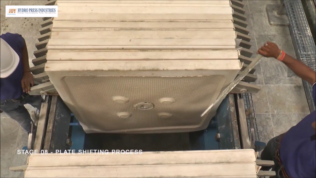 HYDRO PRESS INDUSTRIES ™ Fully Automatic Filter press - YouTube