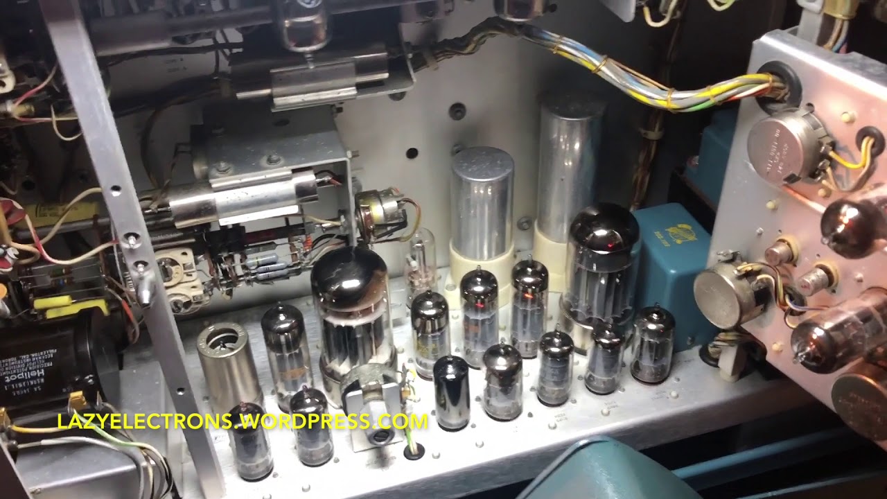 Tektronix 547 Oscilloscope - Time delay Tube - YouTube