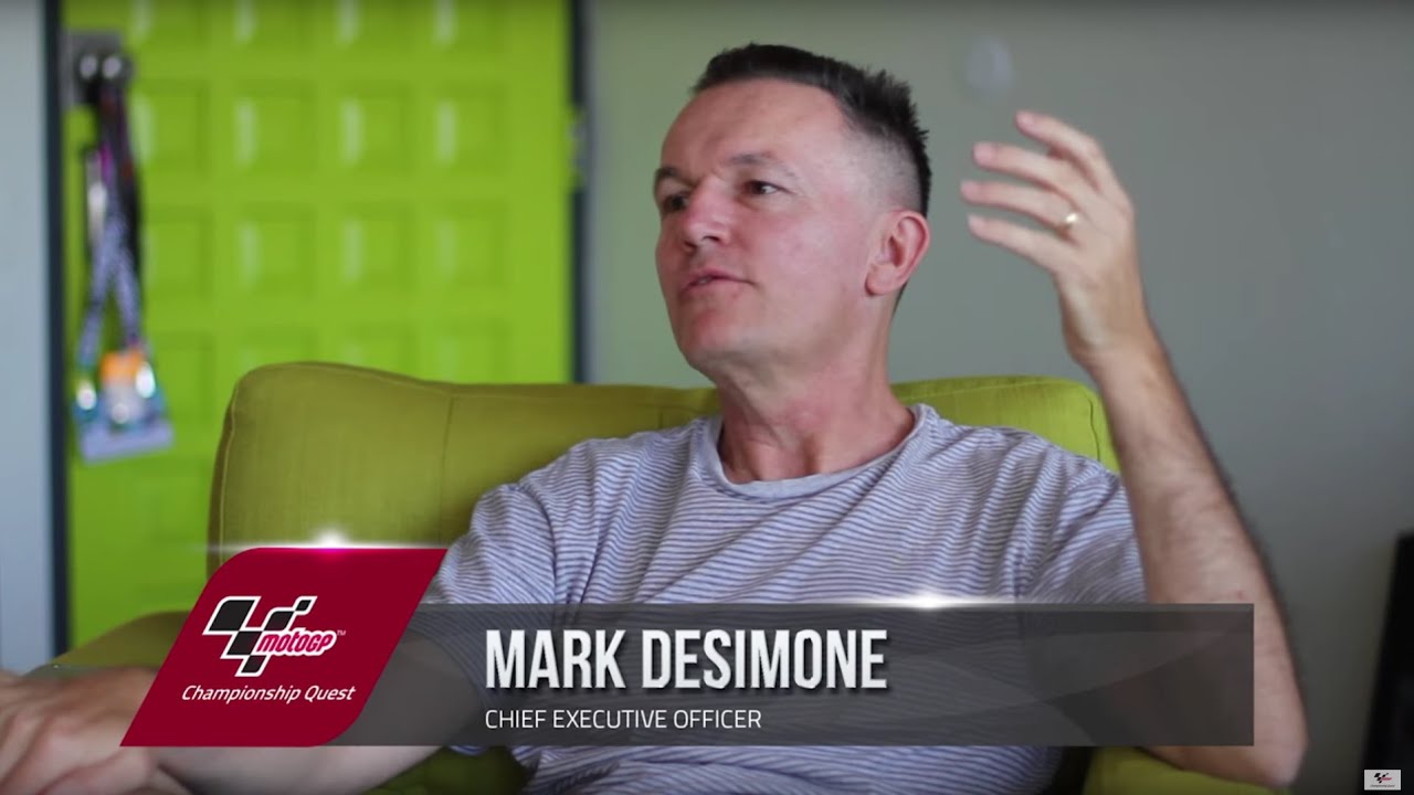 Mark DeSimone - Developer Diary MotoGP Championship Quest - YouTube
