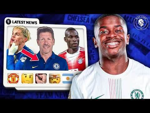 SIMEONE LINKS!? Sadiki Talks BEGIN, Garnacho to LEAVE Chelsea, Nico SHOCK U-Turn || Chelsea News