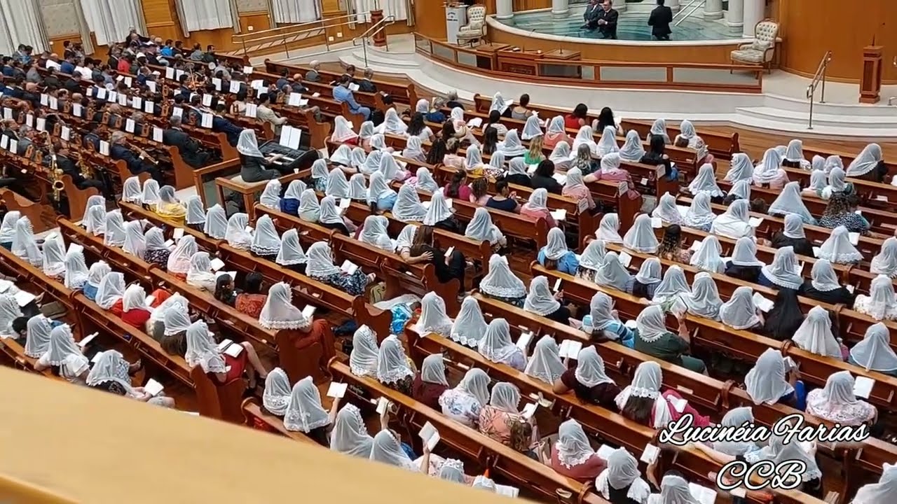 Hino 232-Seguro estou (Batismo CCB central Cascavel PR) 23/10/2022 #ccb ...