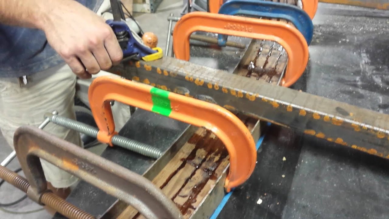 Replacing the Teak toe rail pt13 (fixing the epic fail) - YouTube