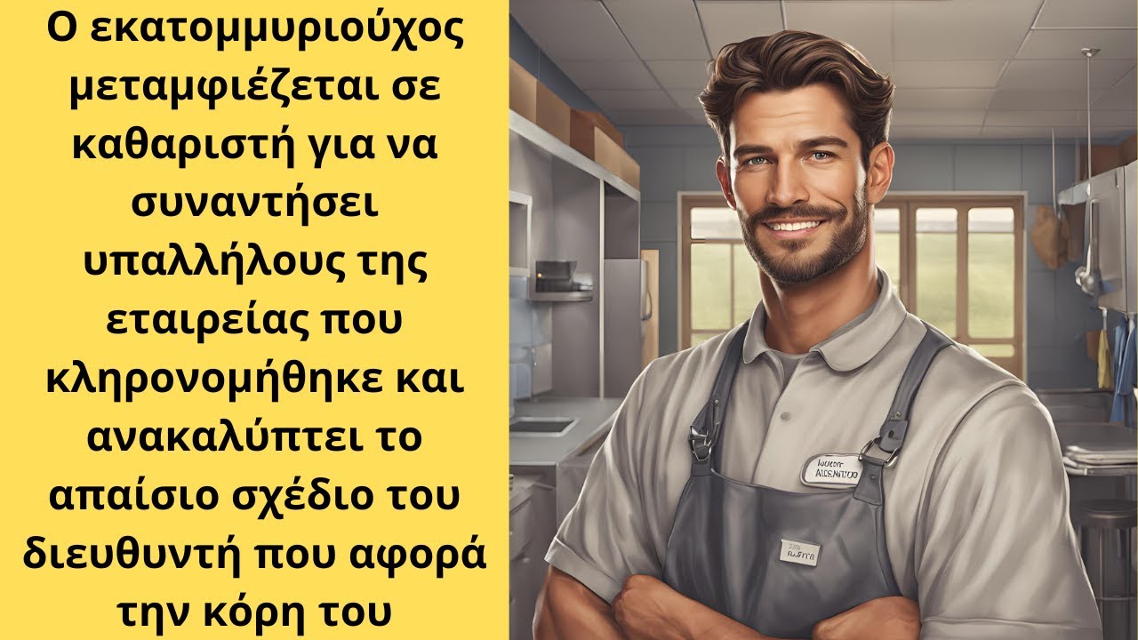 Εκατομμυριούχος μεταμφιέζεται σε καθαριστή και ανακαλύπτει το απαίσιο ...