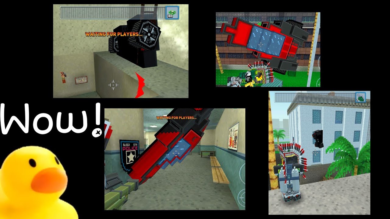 Block City Wars - Car inside Police station?! - YouTube