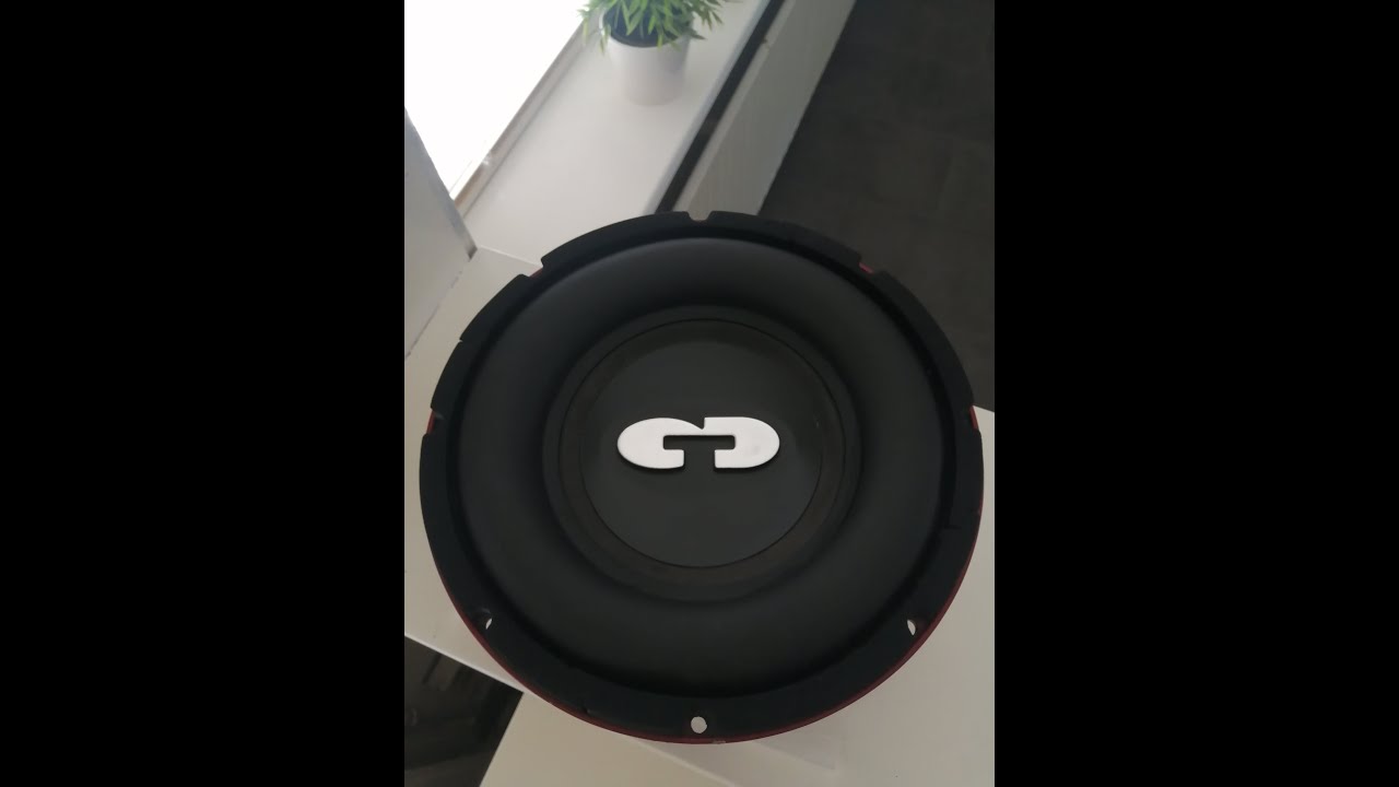 CDT HD1020 SQ Subwoofer in action - YouTube