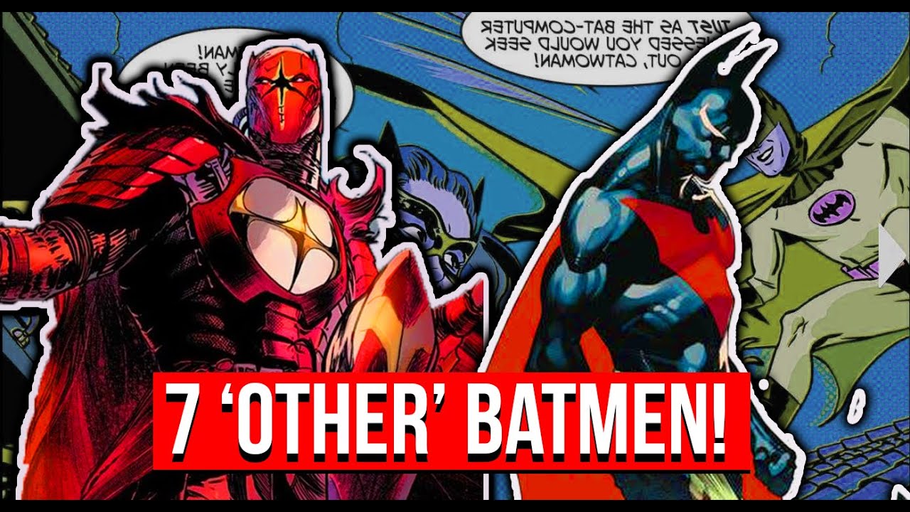 Top 7 Characters Who Took On The Mantle Of Batman - YouTube