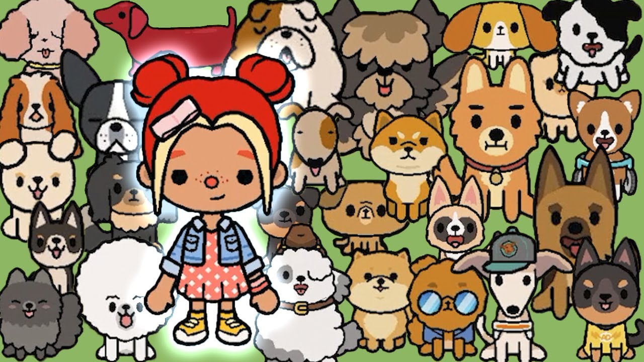 I found all the dogs in Toca Boca / Super helpful / - YouTube