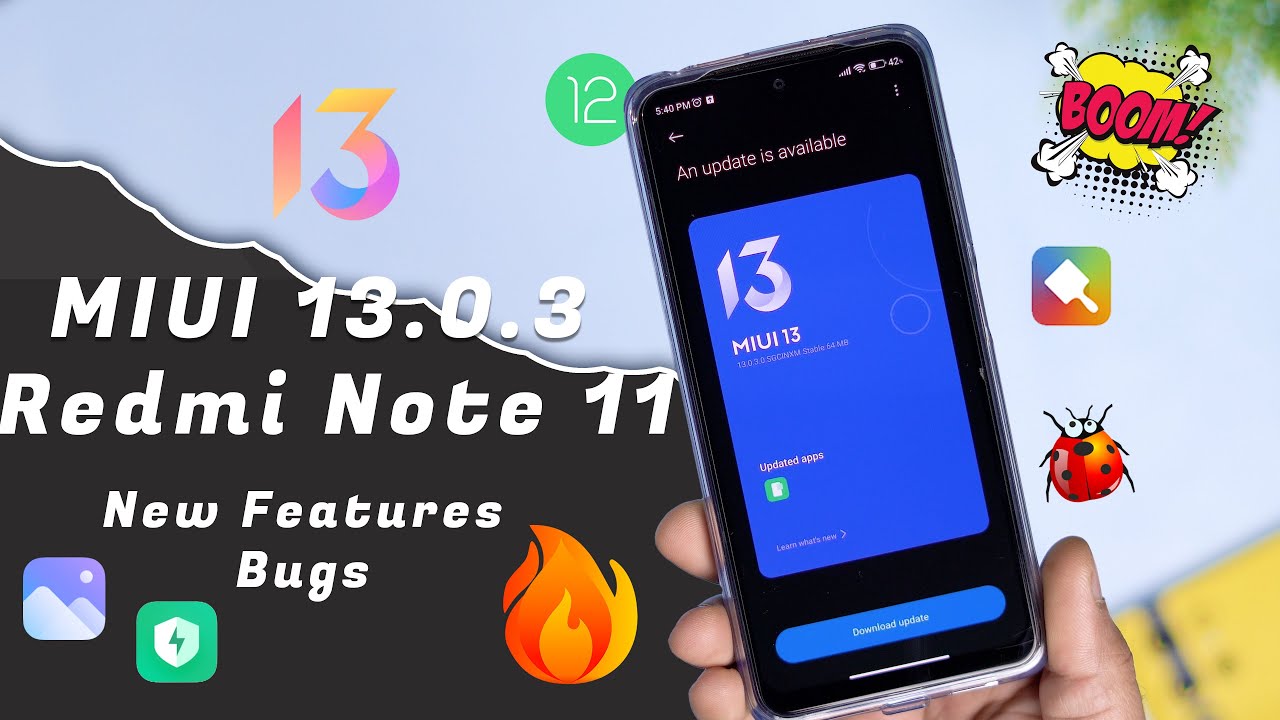 Redmi Note 11 MIUI 13.0.3 Android12, New Features & Bugs 😆, Camera ...